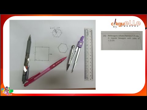 How to construct square and hexagon by using a ruler and a pair of ...