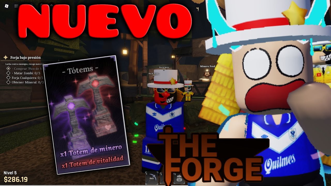 🚨THE FORGE POR PRIMERA VEZ EN ROBLOX - YouTube
