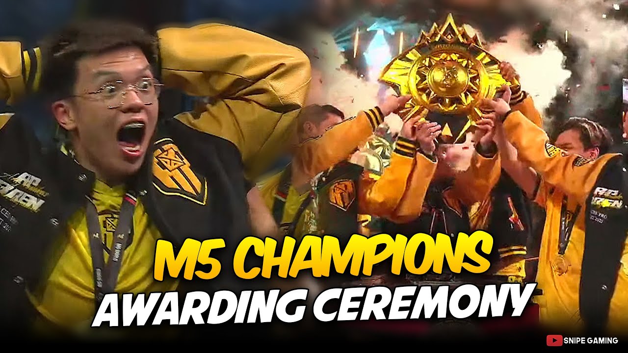 M5 WORLD CHAMPIONS AWARDING CEREMONY . . . 🏆 - YouTube