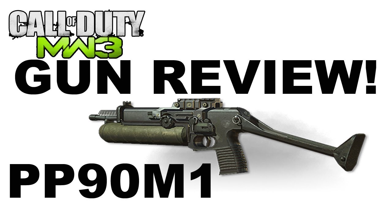 MW3 PP90M1 Gun Review 37 in 5 on TDM - YouTube