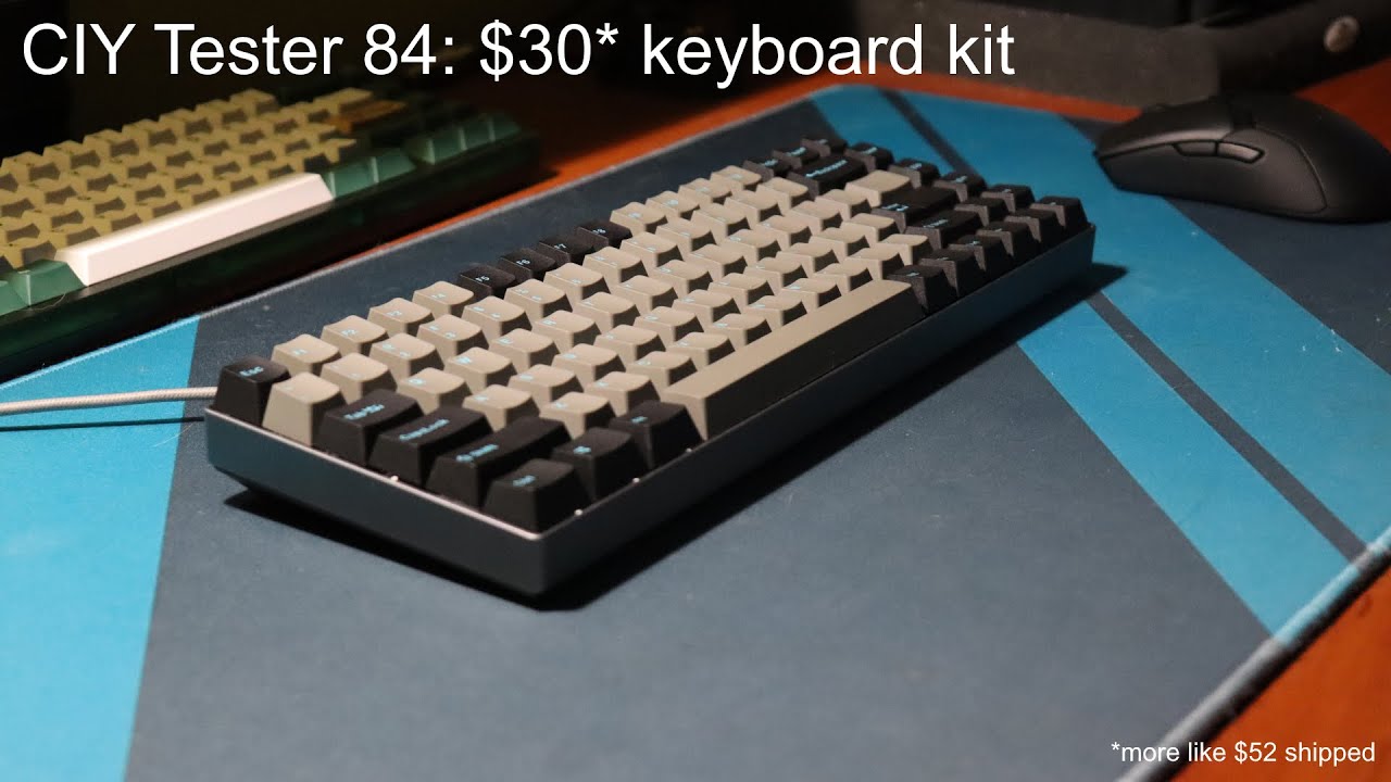 CIY Tester84: 75% kit for $30! (mind the shipping cost) - YouTube