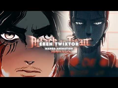 Eren Yeager Manga Animation | Twixtor Clips | Attack on Titan