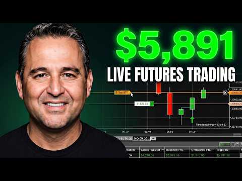 NinjaTrader Tutorial: I Made $5,000 Scalping NQ Futures Live | Reece Cadaval | How to trade Futures