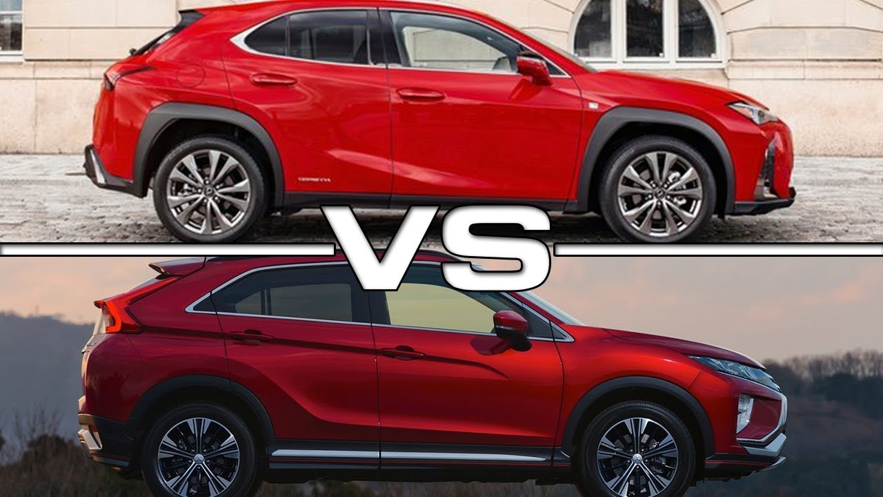 2019 Lexus UX vs 2018 Mitsubishi Eclipse Cross - YouTube