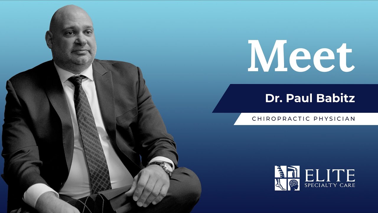 Meet Dr. Paul Babitz | Nurse Practitioner & Chiropractor at Elite ...