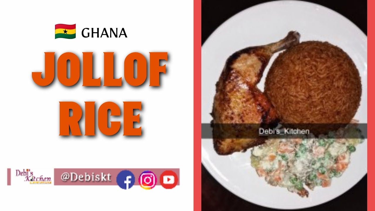 BEST GHANA JOLLOF RICE recipe on web. Good for everyone. TRY IT - YouTube
