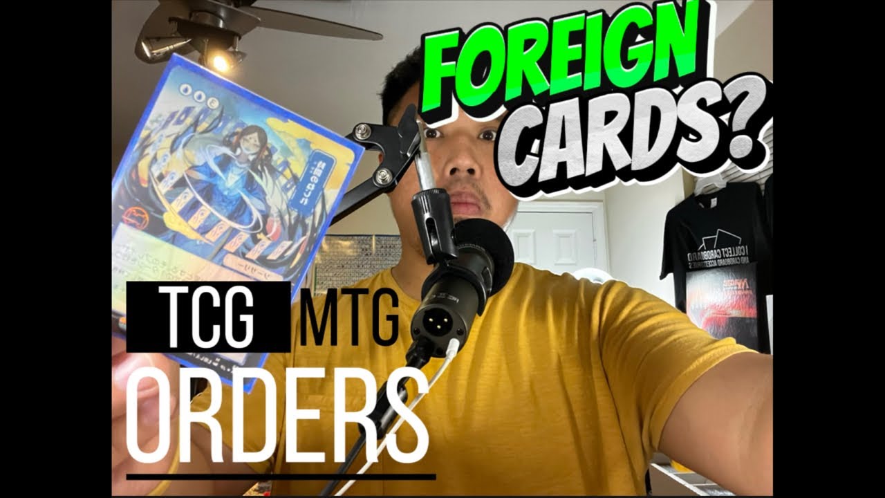 Is there a market for FOREIGN mtg cards? | TCG Business - YouTube