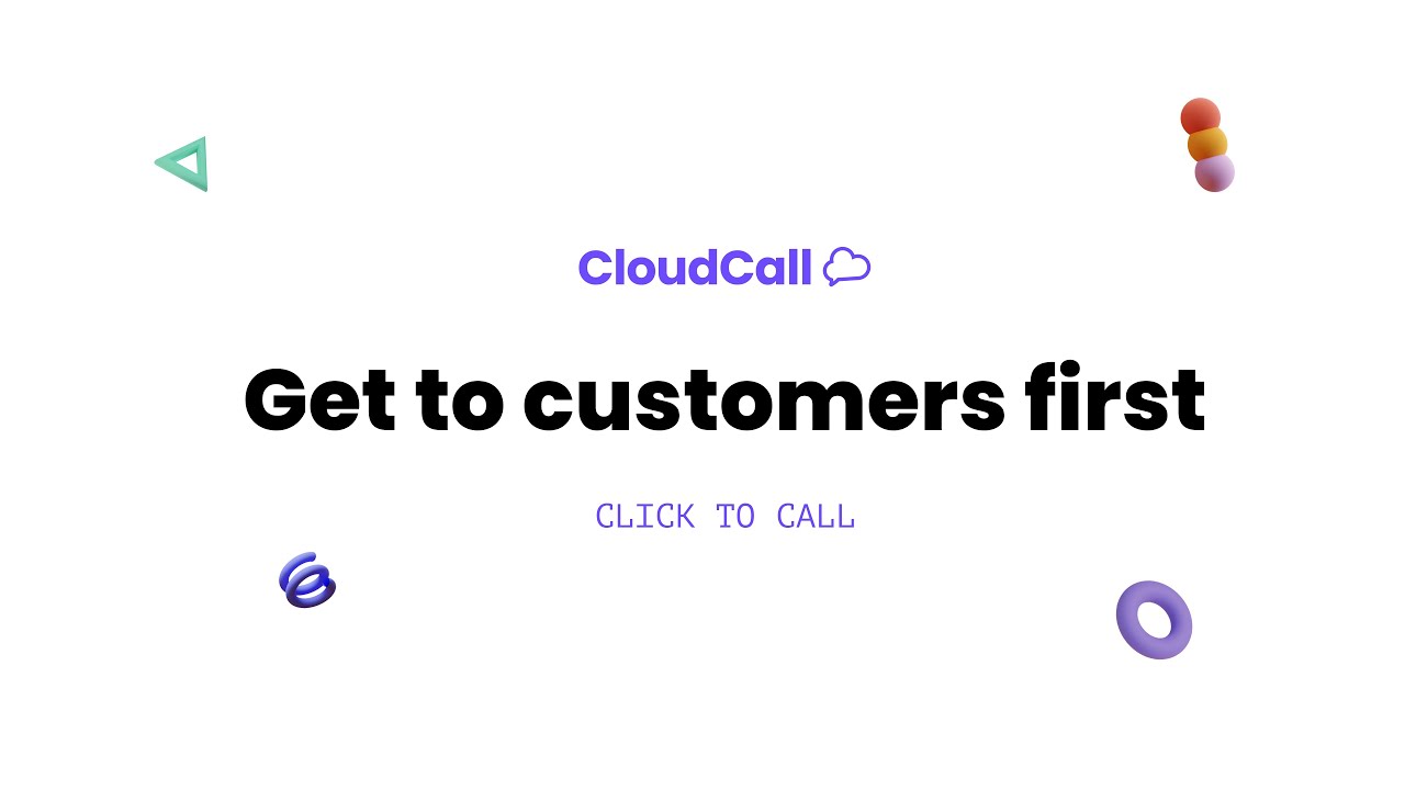 Our Click to Call Feature - CloudCall - YouTube