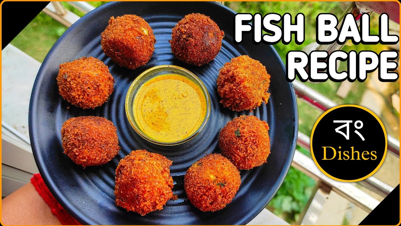Fish ball - Fish ball recipe bangla - Katla macher Fish Balls - Fish ...