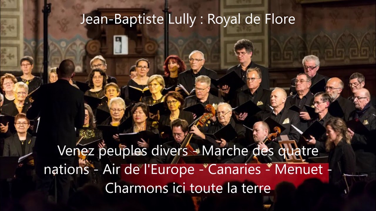 Jean-Baptiste Lully, Ballet Royal de Flore, Venez peuples divers - YouTube