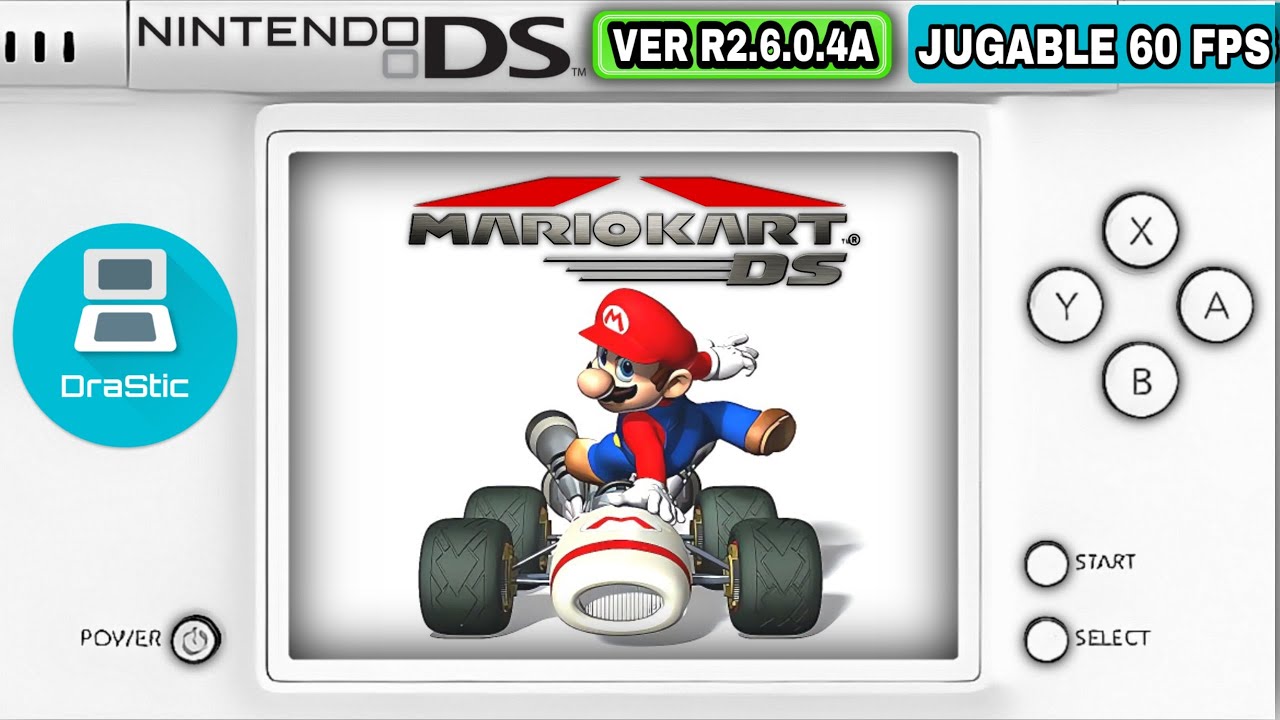 DraStic DS Ver R2.6.0.4A Android Mario Kart DS 60 FPS LG G8 ThinQ ...