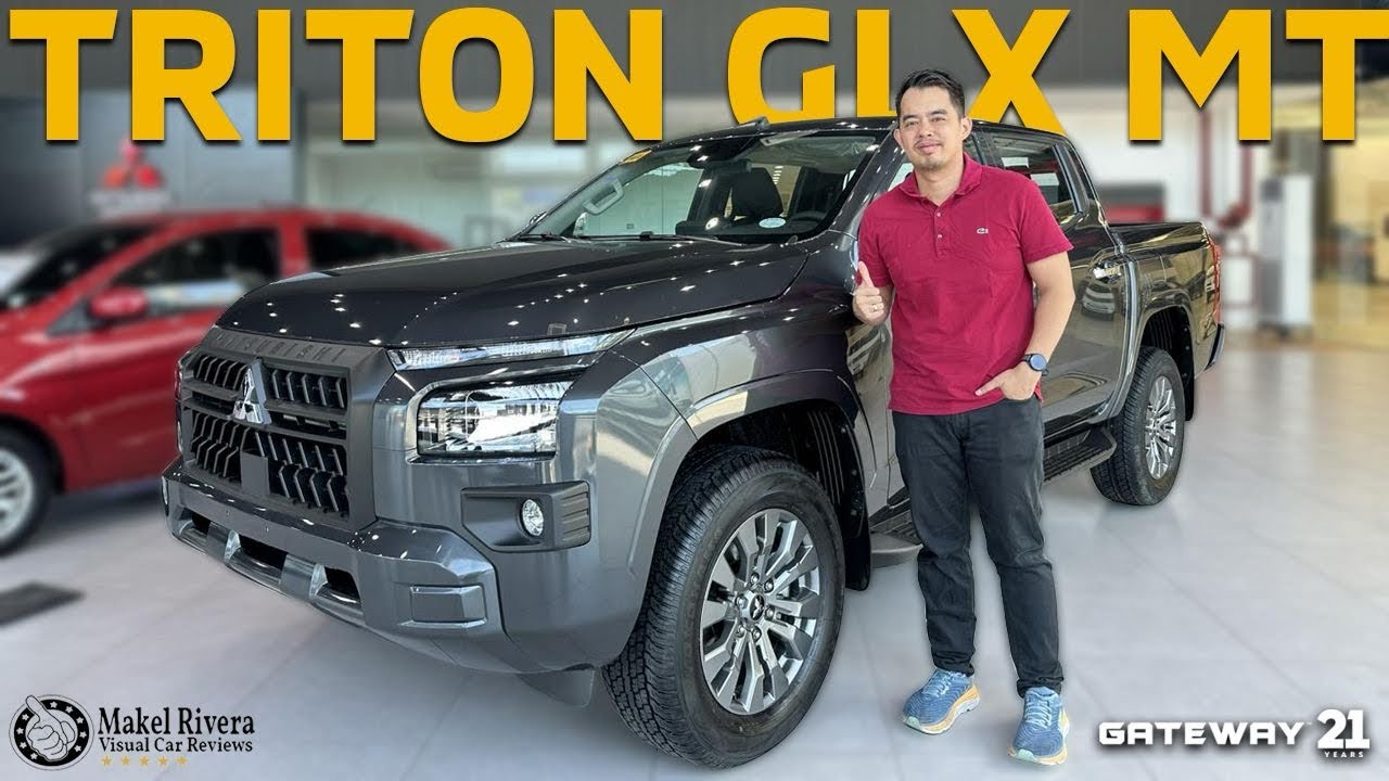 2025 Mitsubishi Triton GLX Manual in Graphite Gray Metallic - Showroom ...