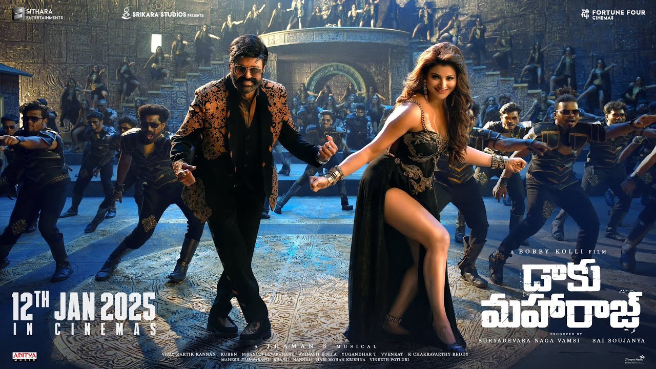 #DaakuMaharaj 3rd Song | Nandamuri Balakrishna | Urvashi Rautela | Bobby Kolli | Thaman ...