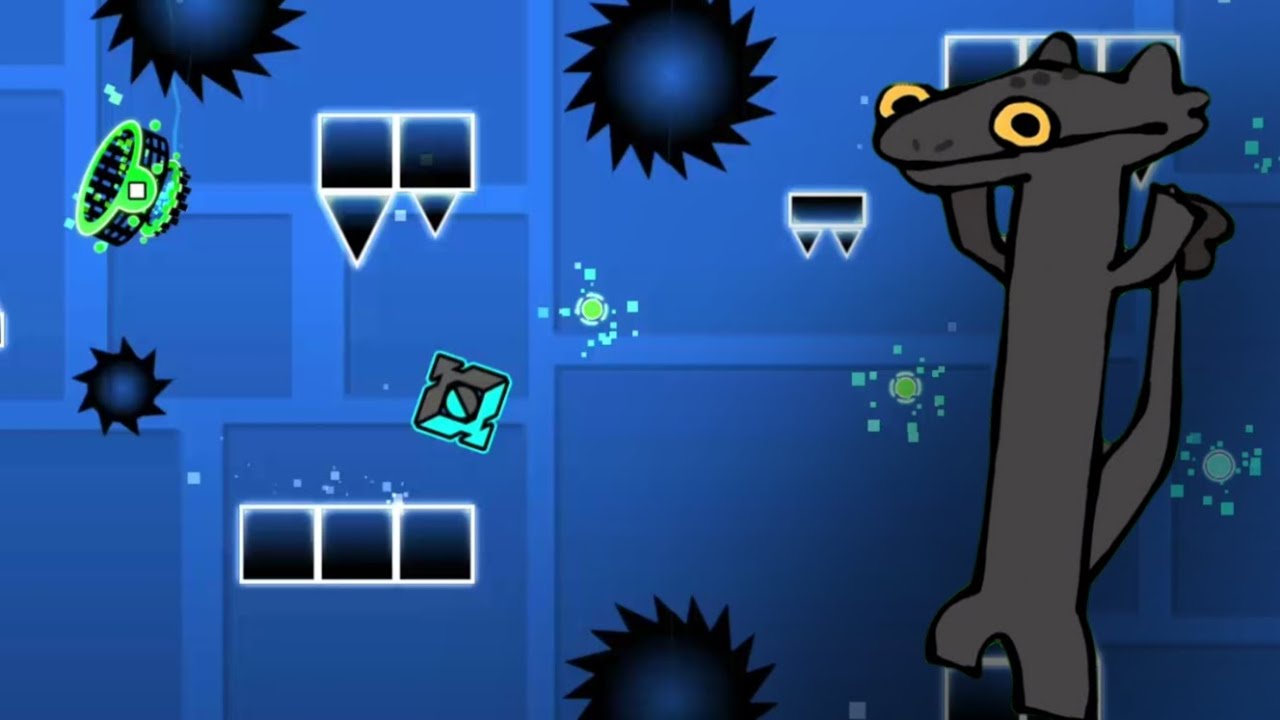 Toothless Dancing Full Layout | Geometry Dash 2.2 - YouTube