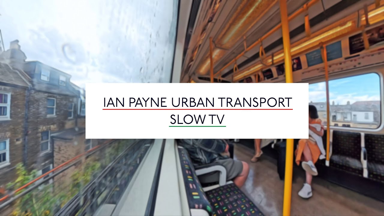 Circle Line London Underground Real Continuous Travel 6 Hours Slow TV ...