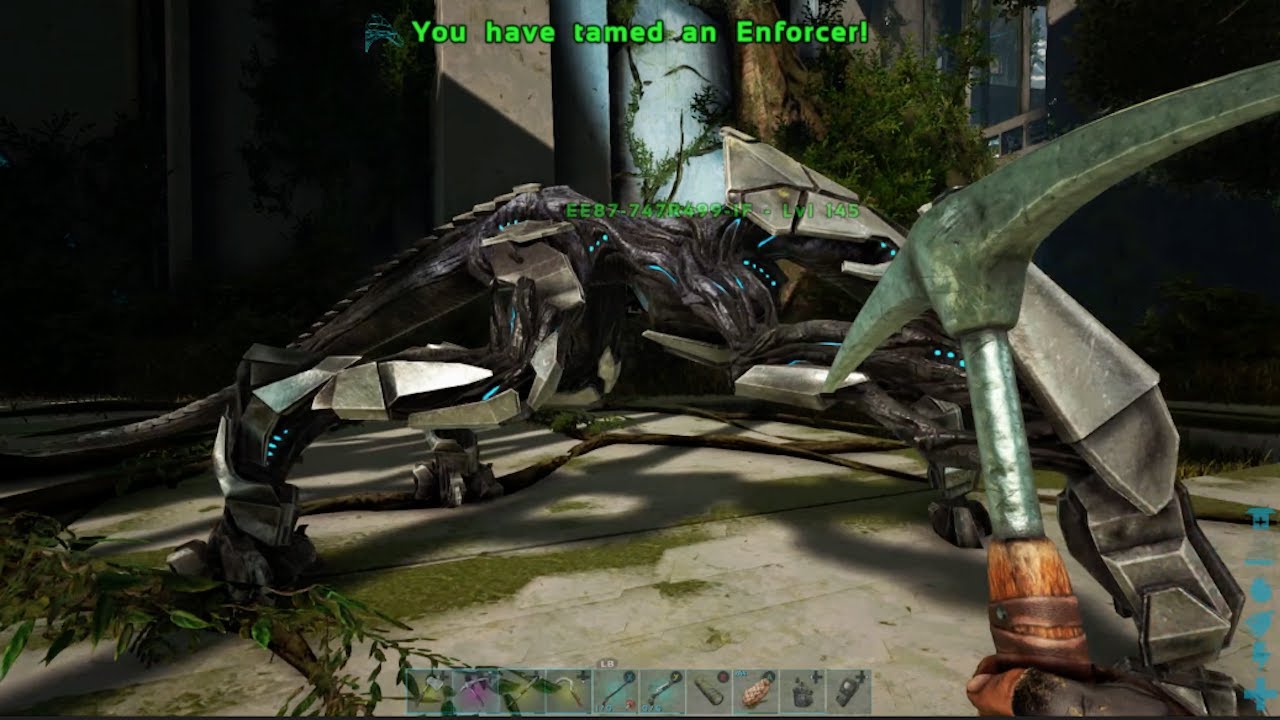 High Level Enforcer Taming! - ARK: Survival Evolved (Single Player Ep ...