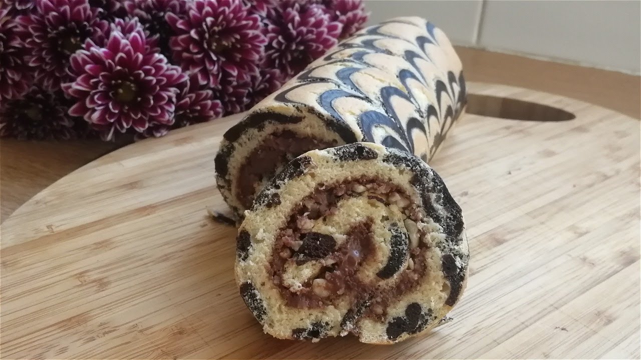 Nutella Roll Cake 🤩 | Amazing & Delicious 🍫🌰😍 - YouTube