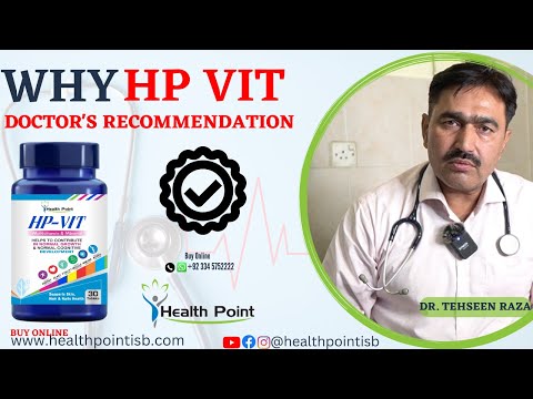 Best Multivitamin | HP Vit Tablet Dr Tehseen Raza | Healthpoint isb