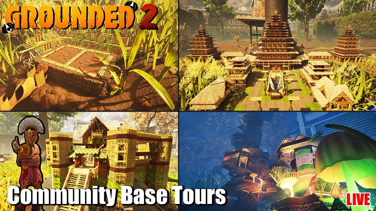 Reviewing the BEST Community Base Designs | Grounded 2 Early Access - YouTube