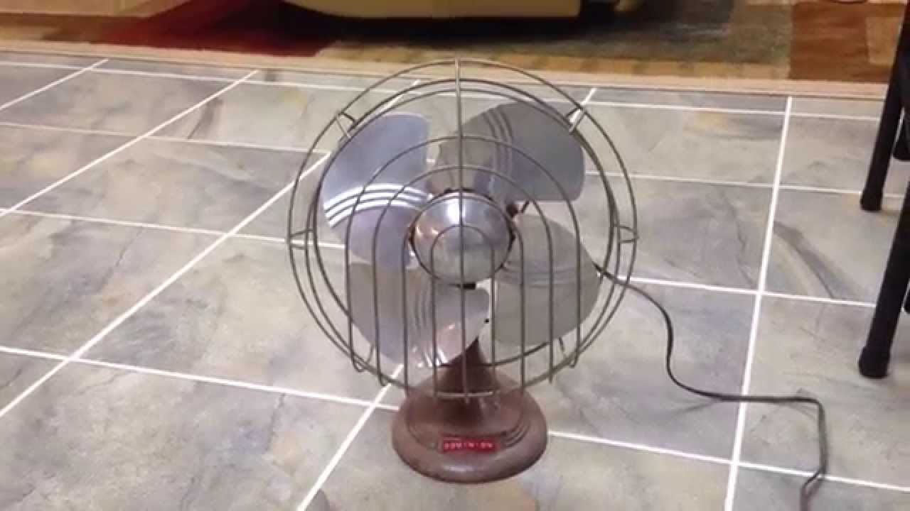 10" Dominion Desk Fan [Model 2012] - YouTube