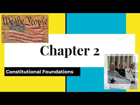 Constitutional Foundations - Exploring Chapter 2 in AP Government ...