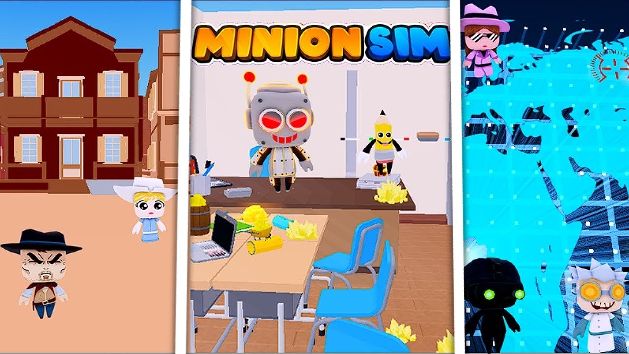 Wild West to Spy-Minion Simulator-ROBLOX - YouTube
