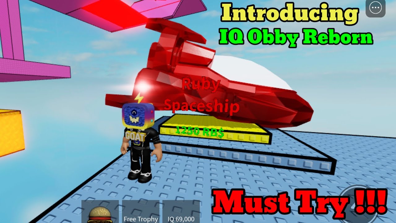 Introducing IQ Obby Reborn 😊 - YouTube