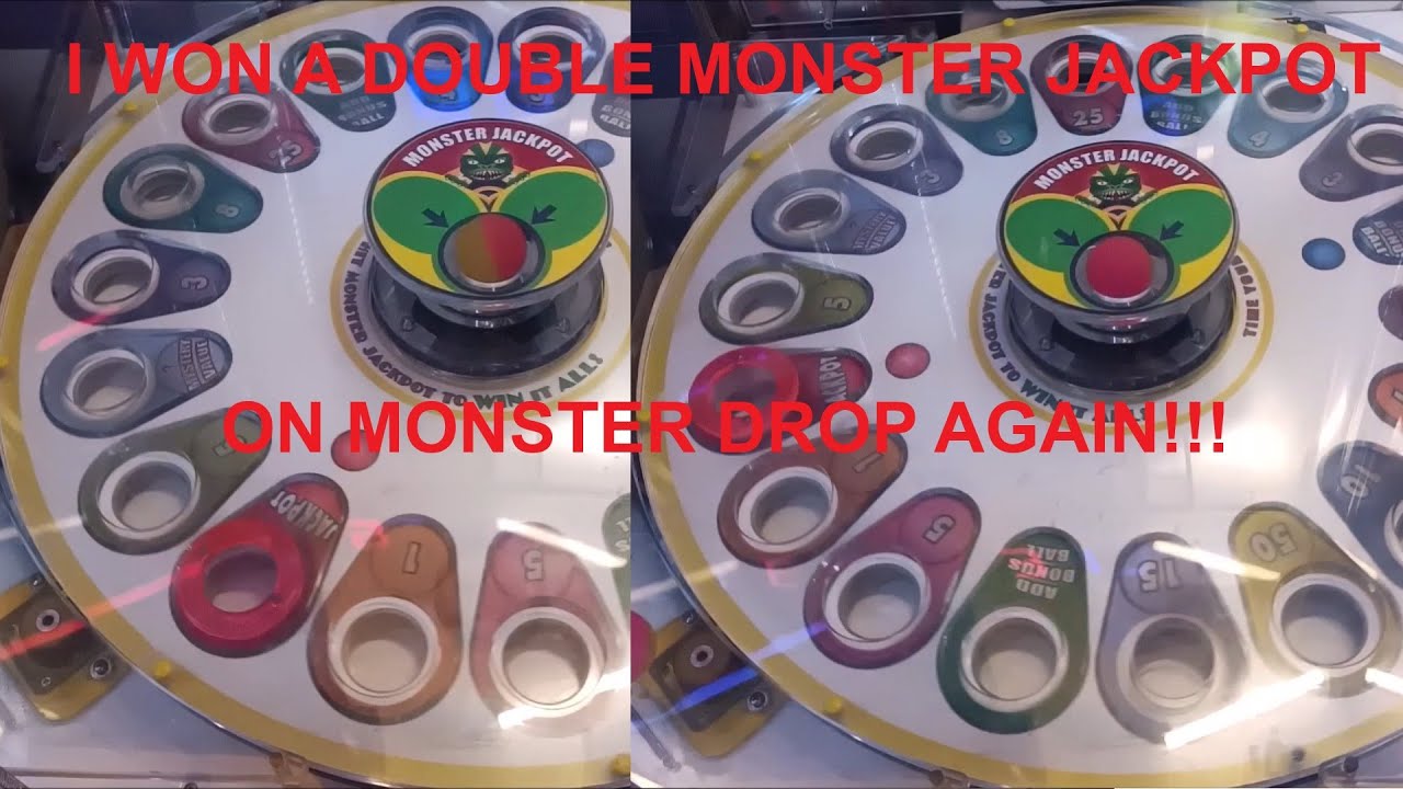 DOUBLE MONSTER JACKPOT ON MONSTER DROP 32!!! - YouTube