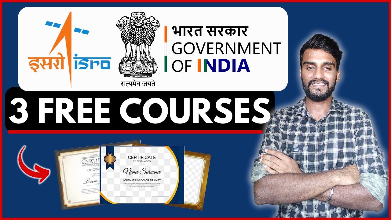 ISRO Launched 3 Free Online Courses With Free Certificate | Latest ...