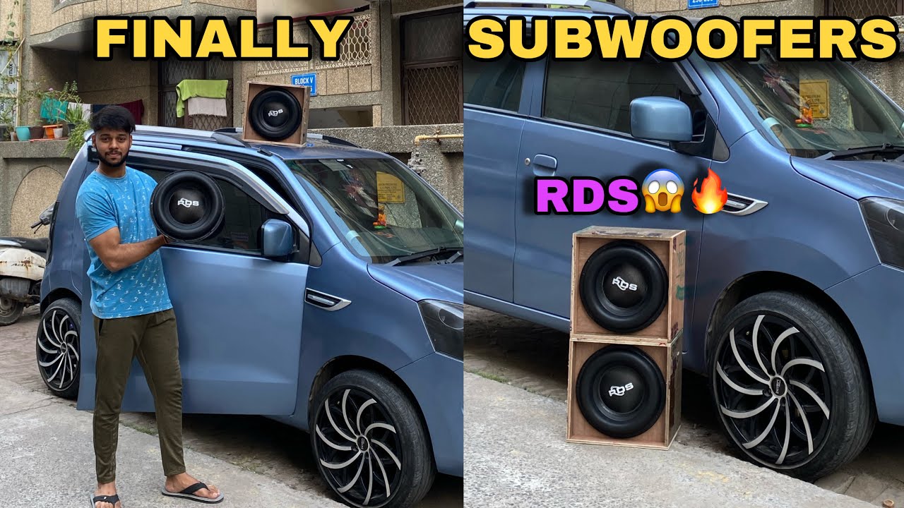 Finally Rds Subwoofer For Wagonr Audio Setup😍| Subwoofer 1200w rms🔥 ...