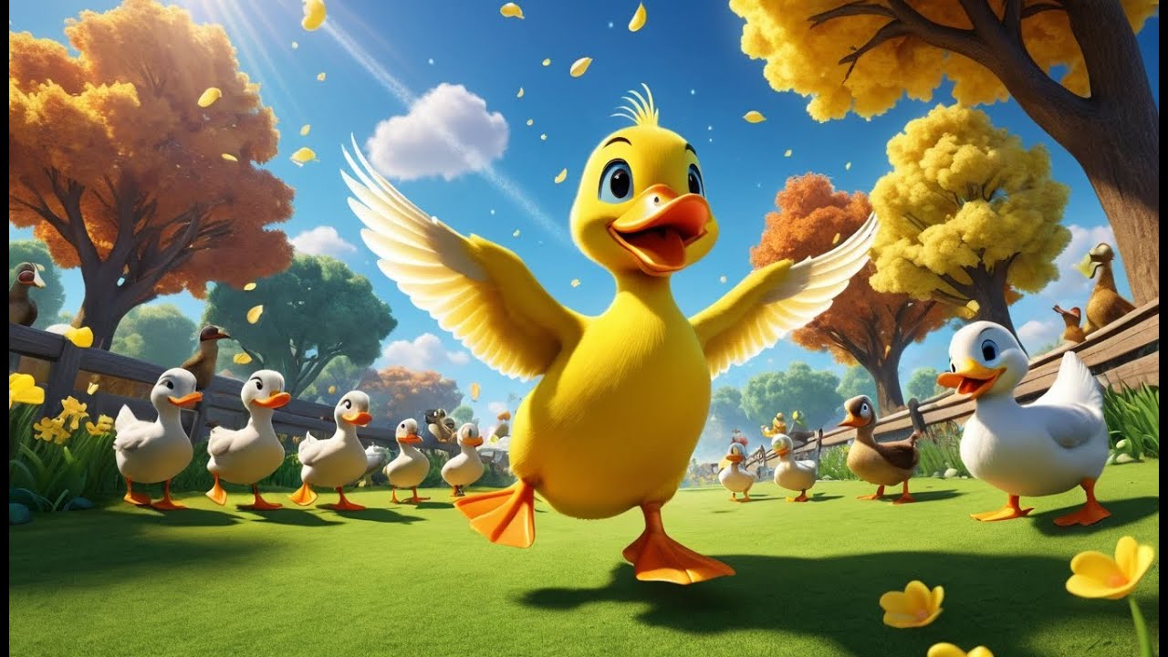 Ducky Flappy Wings Go Flap Flap Flap | Toddler Bird Song | Fun Animal ...