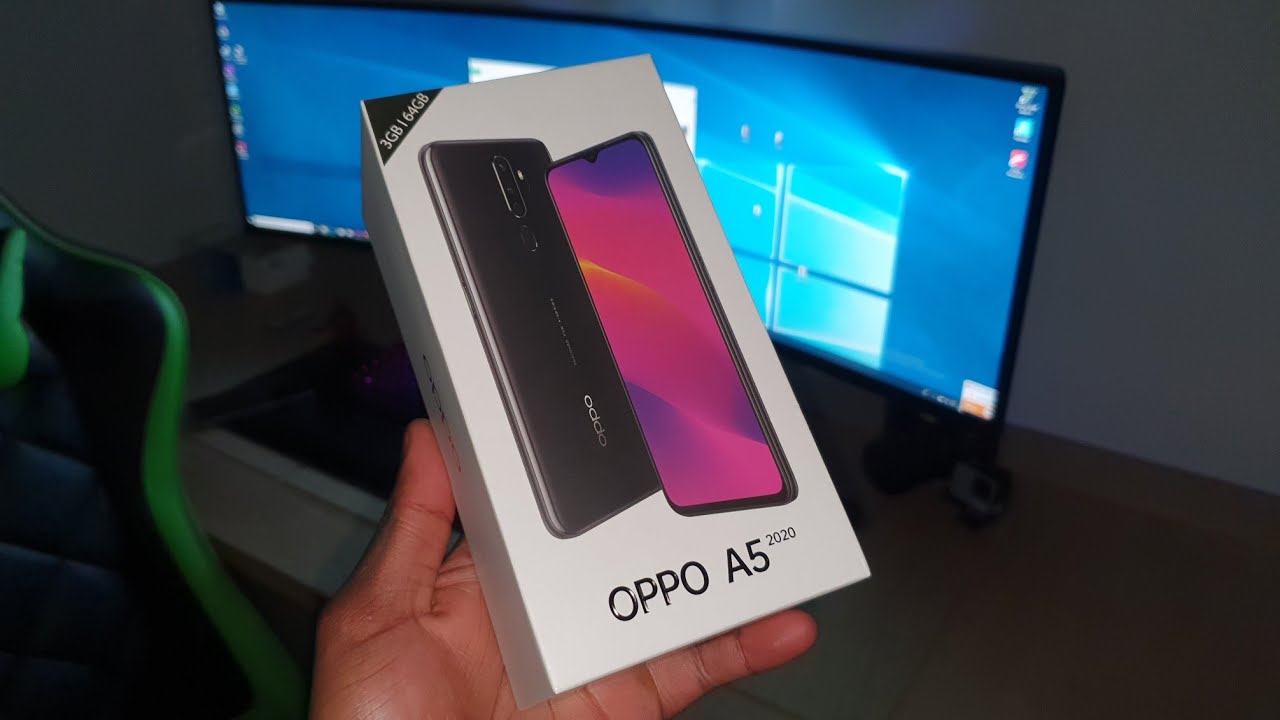 OPPO A5 2020 Unboxing And Hands On - YouTube