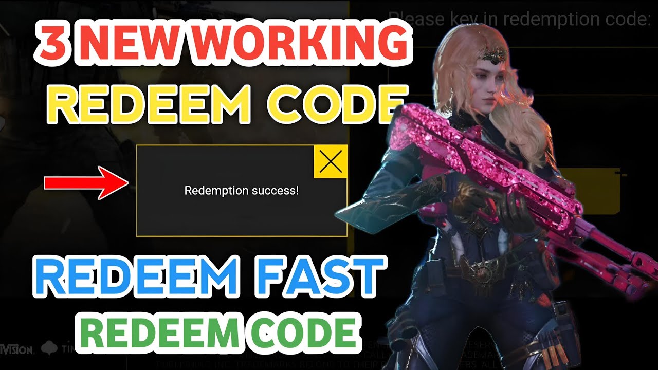 New working 3 Redeem Code Codm 2024 | Legendary Redeem Code | Coupons ...