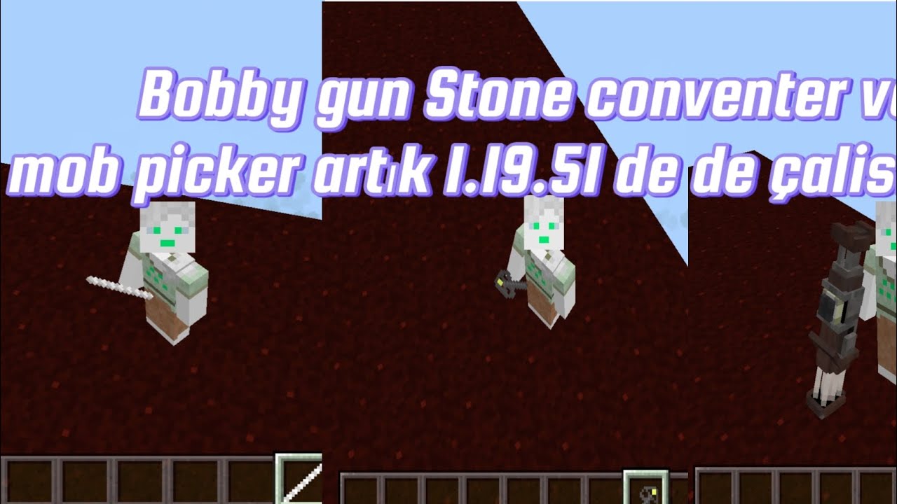 Codeman mod V4.5 BÜYÜK GUNCELLEME MOB PİCKER BOBBY GUN STONE CONVENTER ...