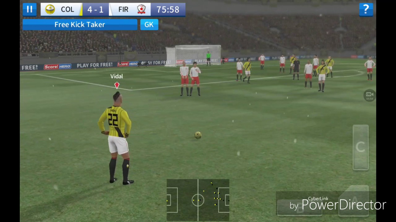 Dream league soccer first touch United - YouTube