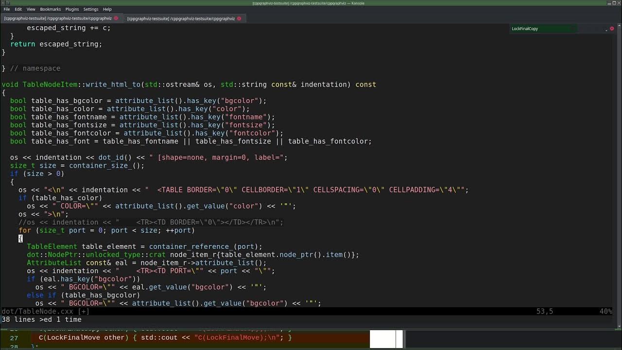 Live C++ coding: Applying threadsafe::ObjectTracker to cppgraphviz. - YouTube
