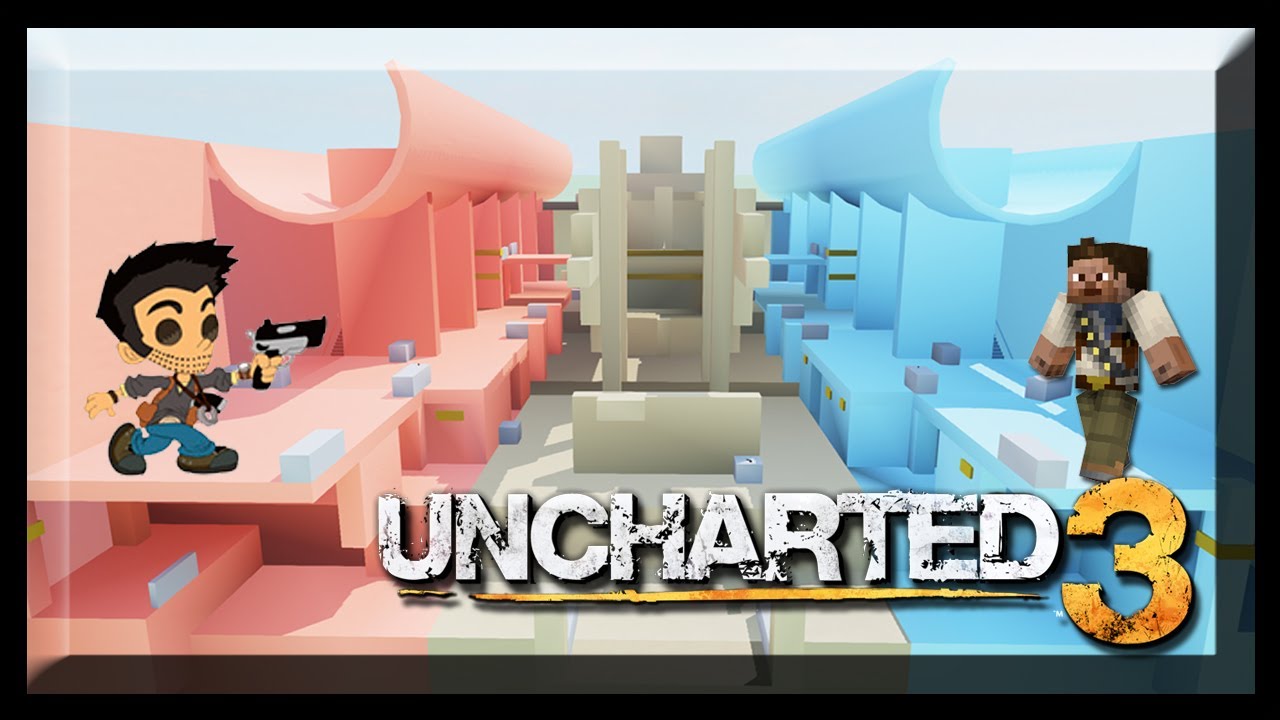 Uncharted 3 Multiplayer - Block Mesh Map 10 by @thegreatbluebit - YouTube