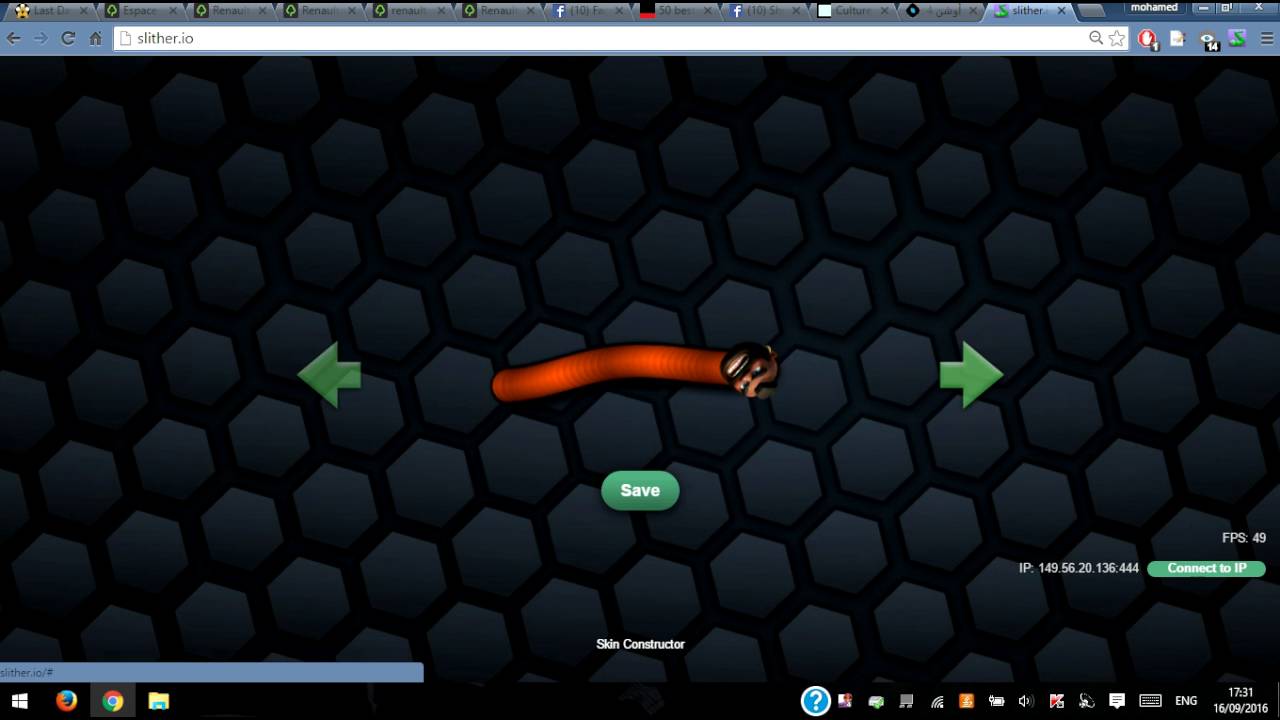 I found out how to get slitherio mods! YAY! - YouTube