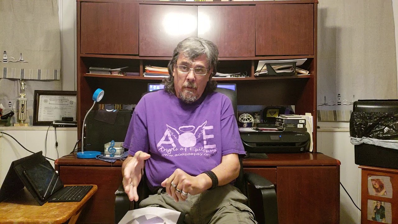 DTV WITH LIVING WITH EPILEPSY AUTHOR MEL RIEBE JR. - YouTube