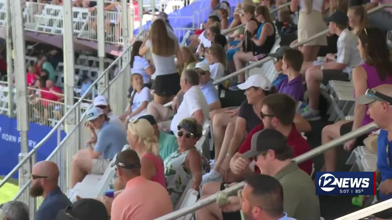 Wichita Open's first day - YouTube