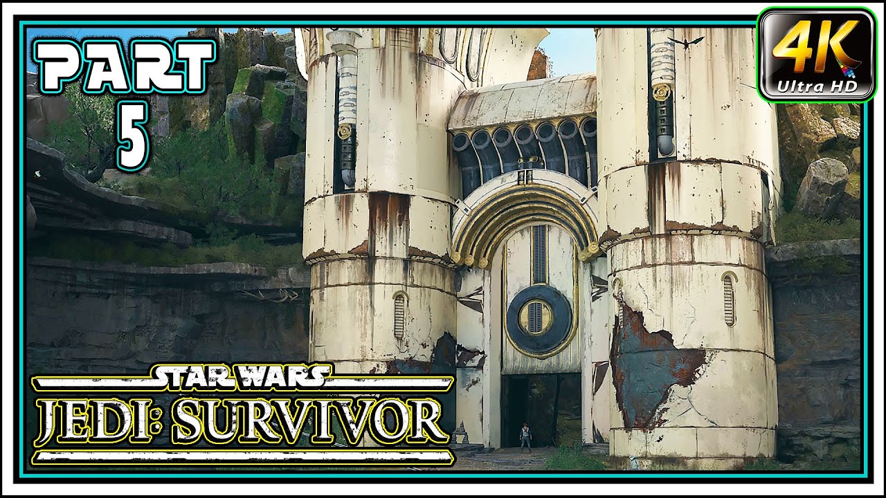 STAR WARS JEDI SURVIVOR Gameplay Walkthrough PART 5 - Forrest Gate [4K ...