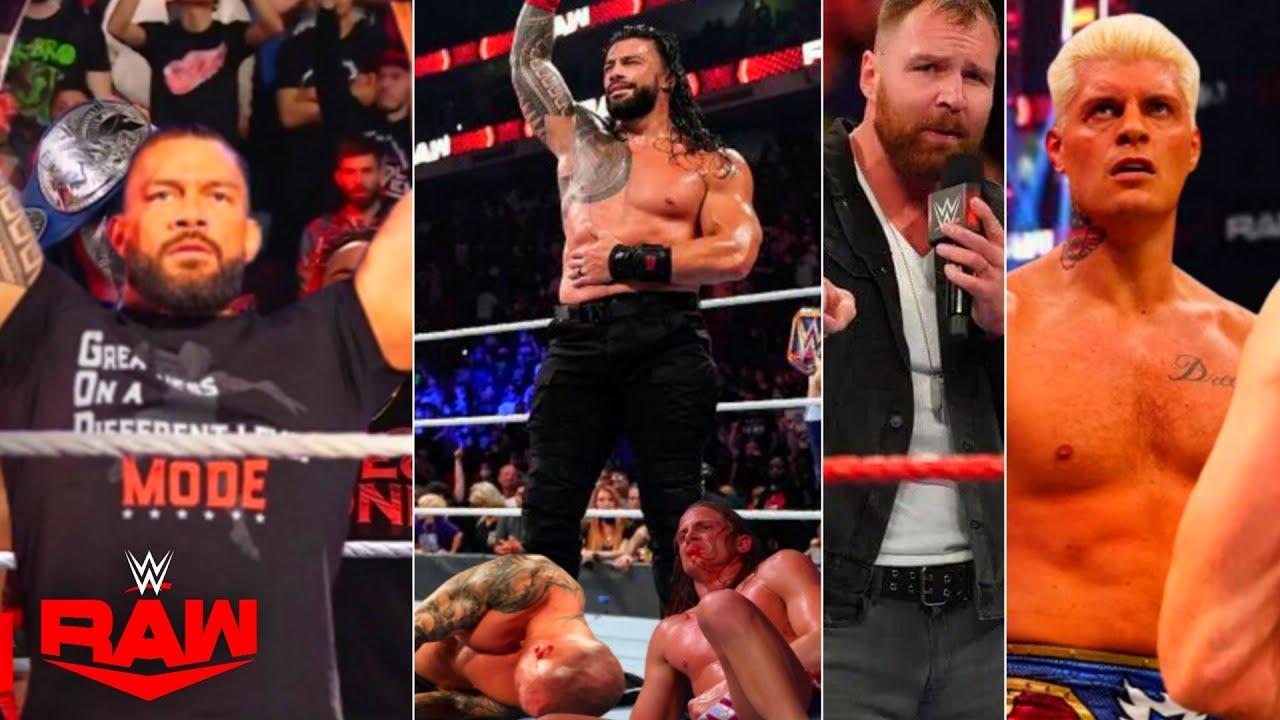 Roman ATTACKS Randy..Moxley Return, WWE Monday night Raw 18th April ...