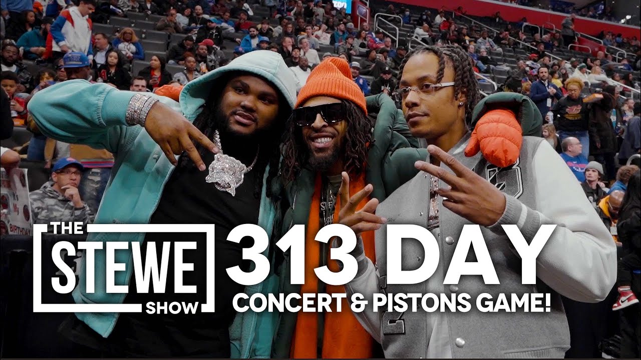 313 Day Concert & Pistons Game ft. Royce Da 5'9", Dej Loaf, Tee ...