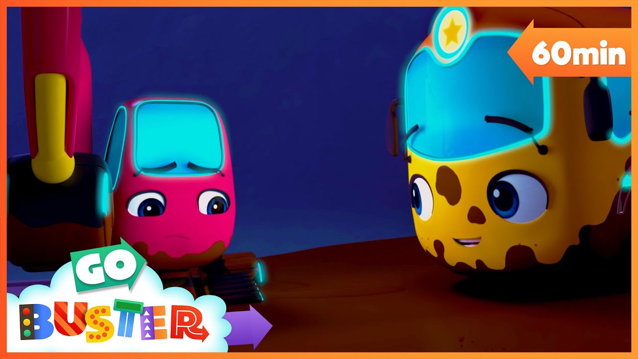 Stuck In The Mud | Go Buster's Adventures | Cartoons For Kids - YouTube