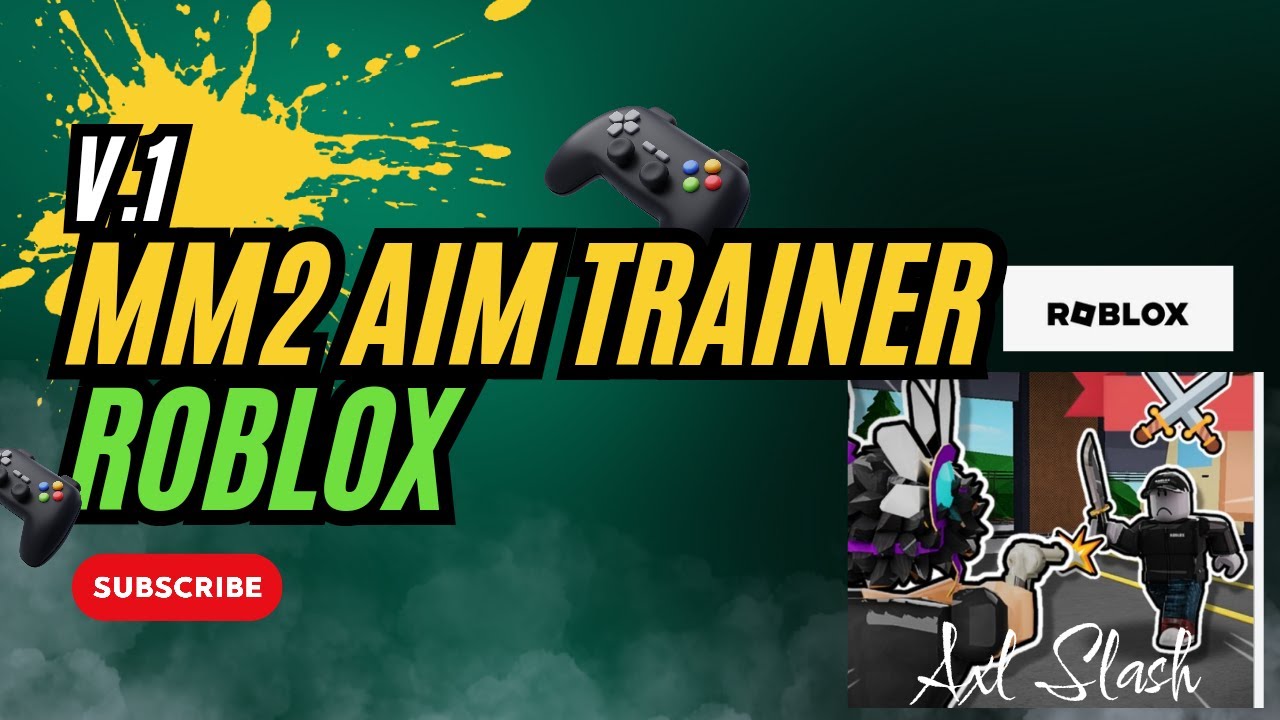 ROBLOX | MM2 AIM TRAINER #videogames #funtime #axlslash - YouTube