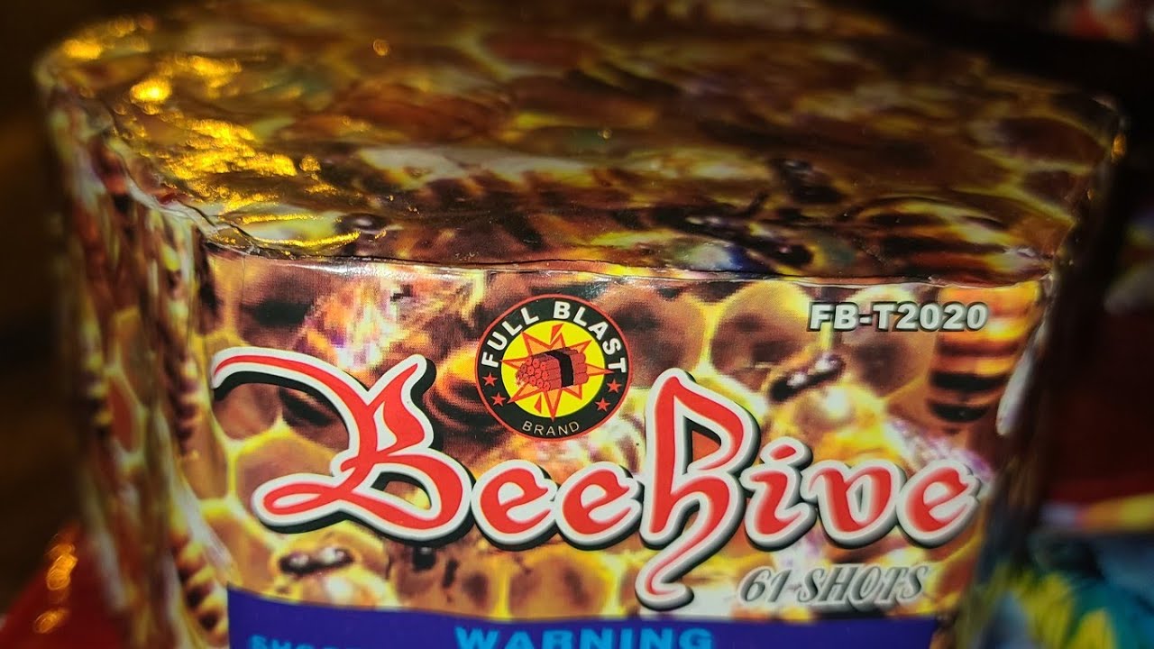 BeeHive 61shots - Full Blast Brand Fireworks - YouTube