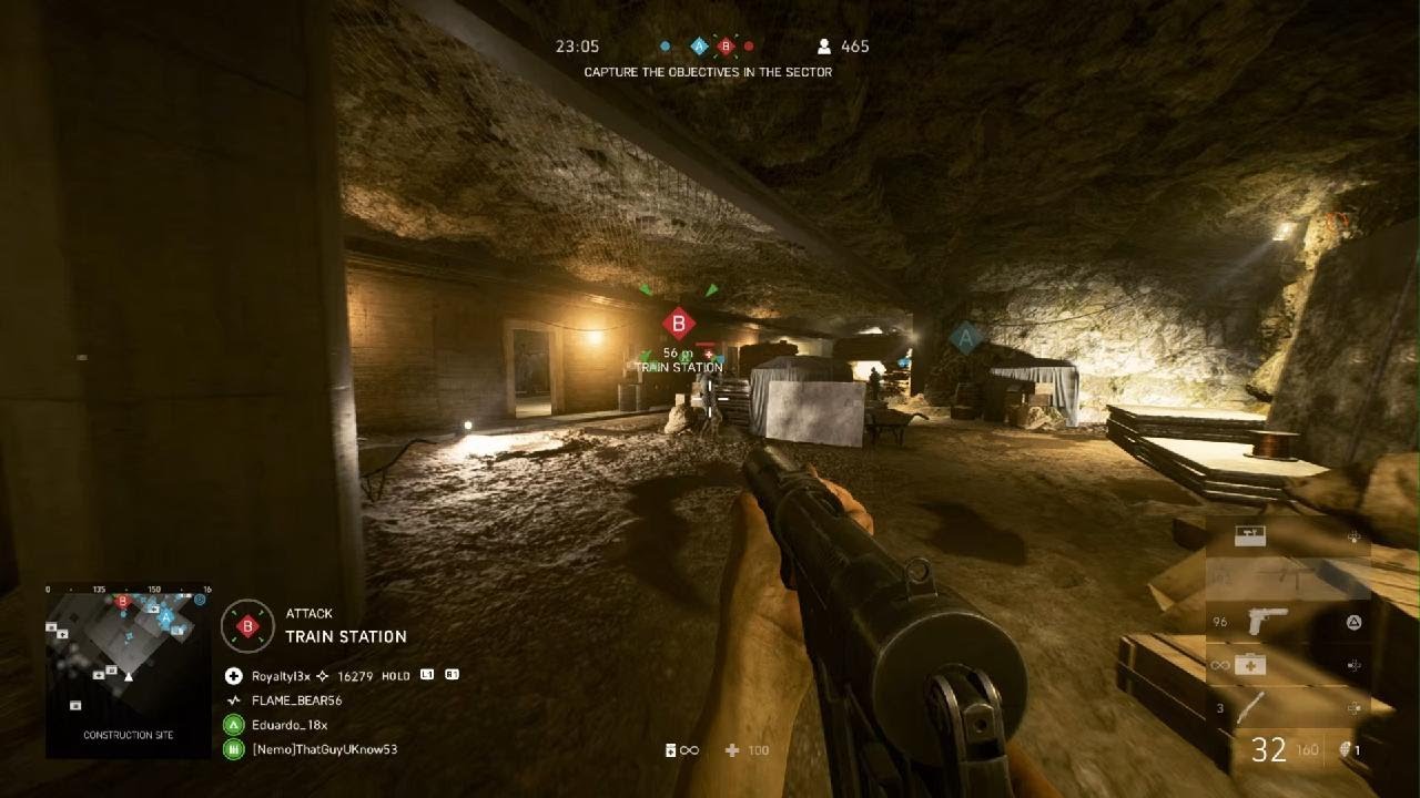 Battlefield 5 breakthrough on operation underground - YouTube