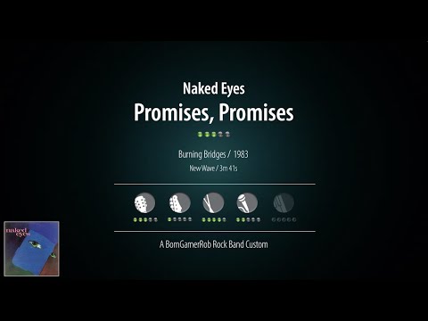 Naked Eyes - Promises, Promises - Rock Band Custom - YouTube
