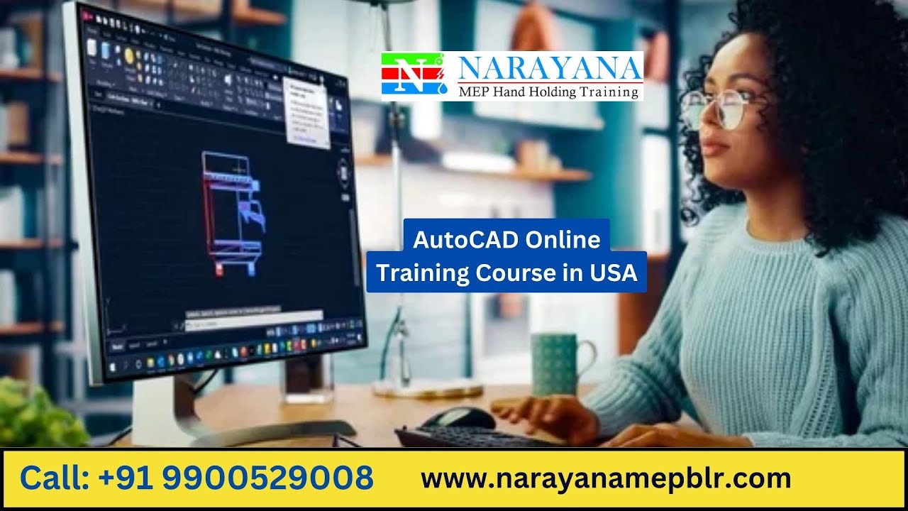 AutoCAD Online Training Course in USA | Narayana MEP Hand Hold Training ...