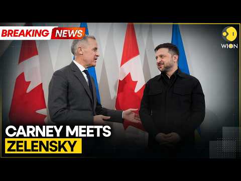 Canada Backs Ukraine With $350 Million Air Defence Package | Carney Meets Zelensky